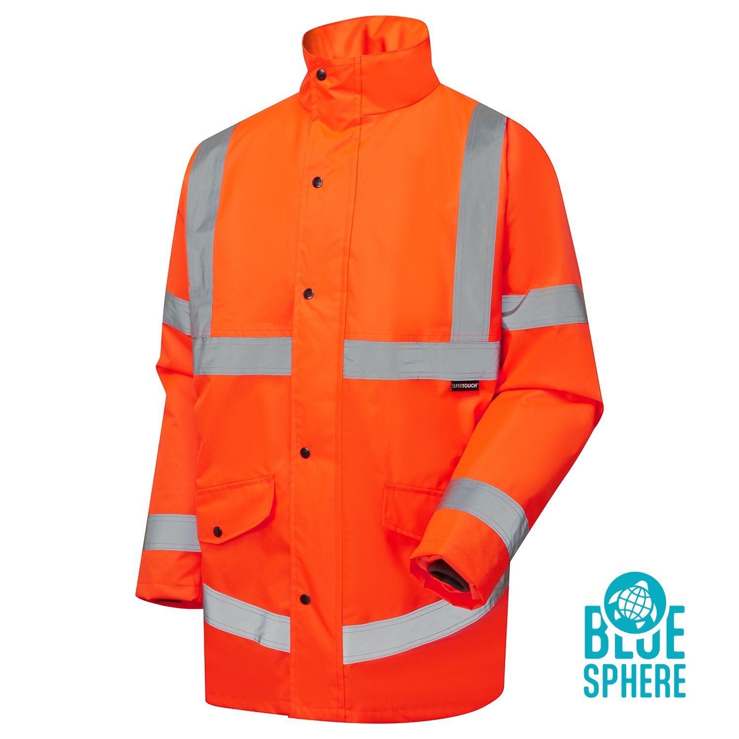 Supertouch Eco Hi Vis Orange Parka – LCS WORKWEAR