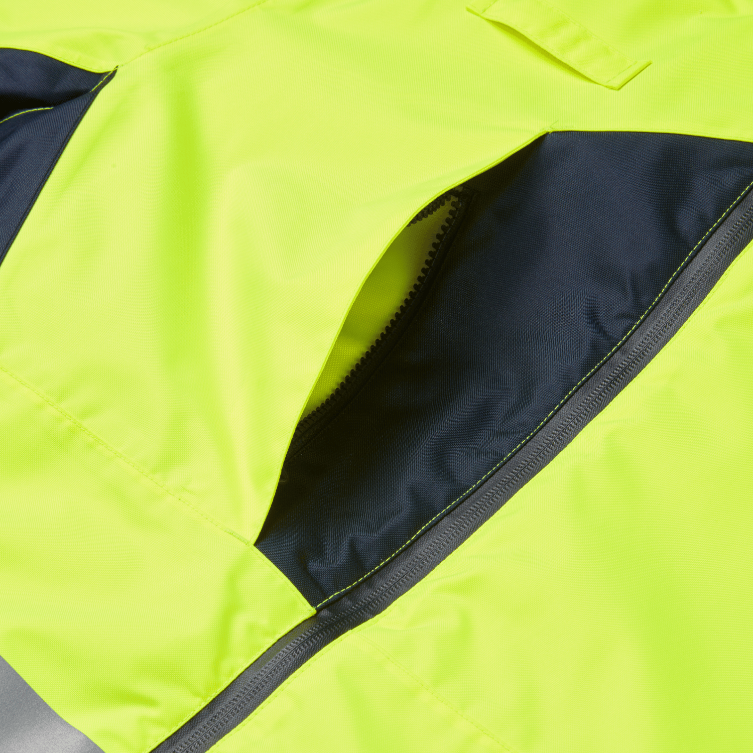 Supertouch System Hi Vis Eco Thermal Waterproof Yellow/Navy Jacket ...